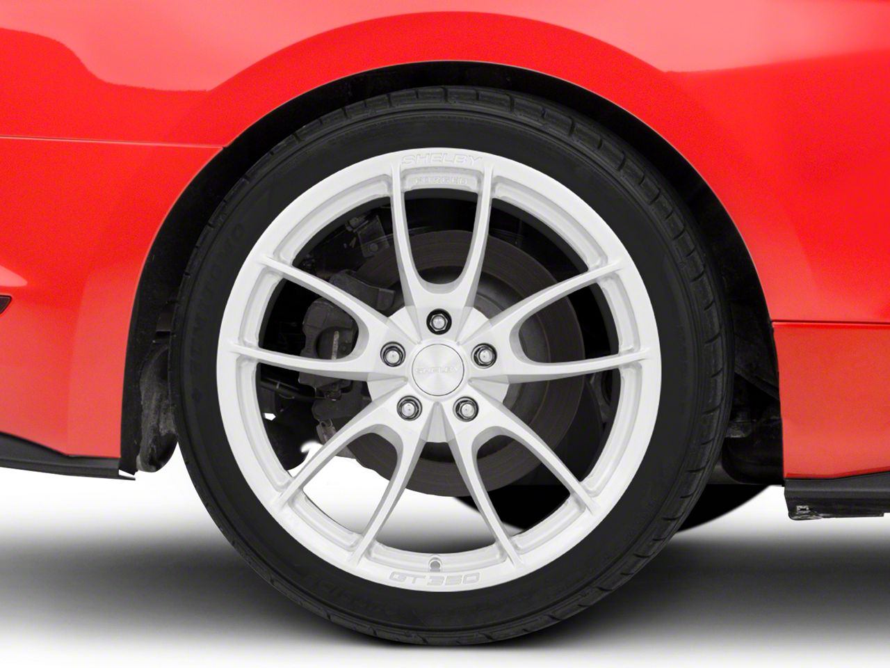 Carroll Shelby Wheels Mustang CS21 Raw Brushed Aluminum Wheel; Rear ...