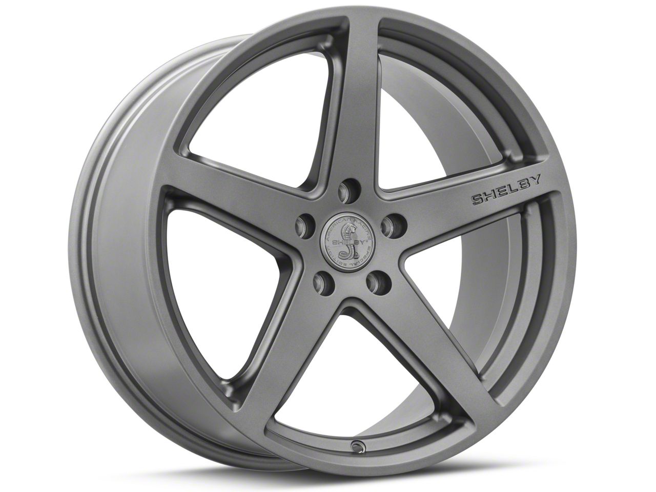 Mustang Shelby Style SB201 Charcoal Wheel; 19x9.5; 33mm Offset (15-23 ...