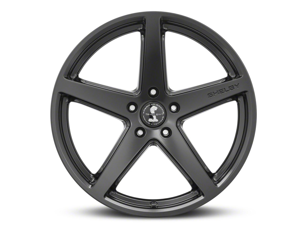 Mustang Shelby Style SB201 Satin Black Wheel; 19x9.5; 33mm Offset (15 ...