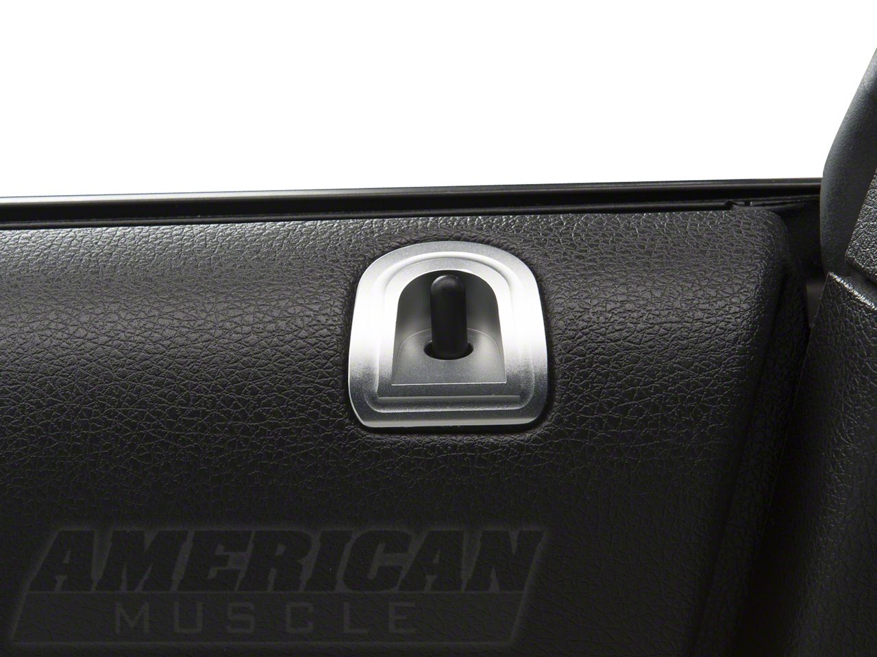 SHR Mustang Door Lock Pocket; Satin S197-550-S (05-14 Mustang) - Free ...