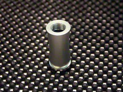 SHR Mustang Tru-Billet Tube Style Shift Boot Adapter; Black Anodize ...