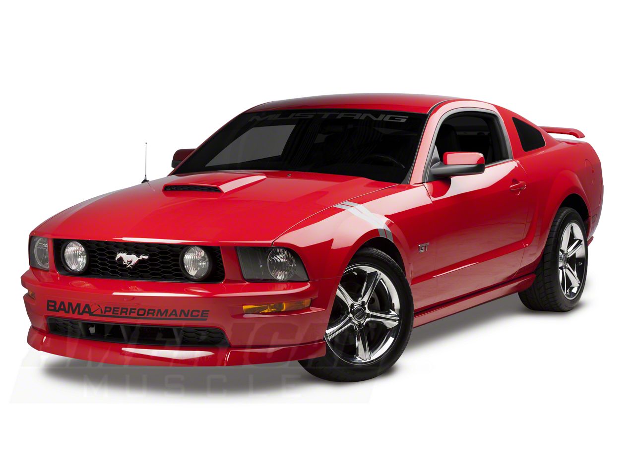 SEC10 Mustang Hash Marks; Silver 26358G05 (05-14 Mustang) - Free Shipping