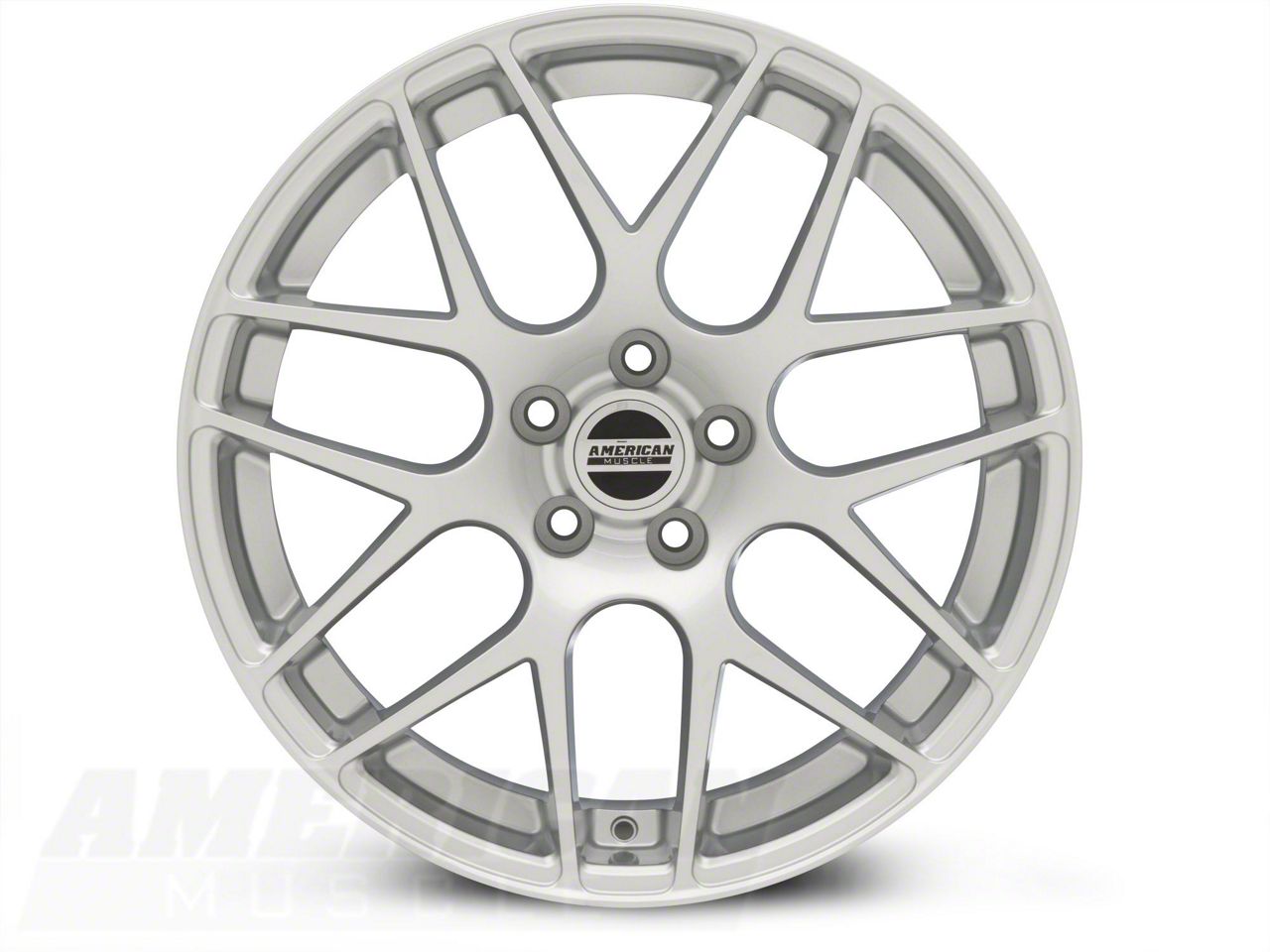 Mustang 18x9 AMR Wheel & Sumitomo High Performance HTR Z5 Tire Package ...