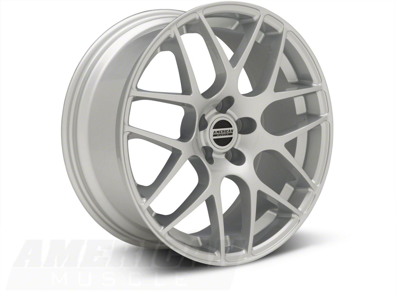 Mustang 18x9 AMR Wheel & Sumitomo High Performance HTR Z5 Tire Package ...