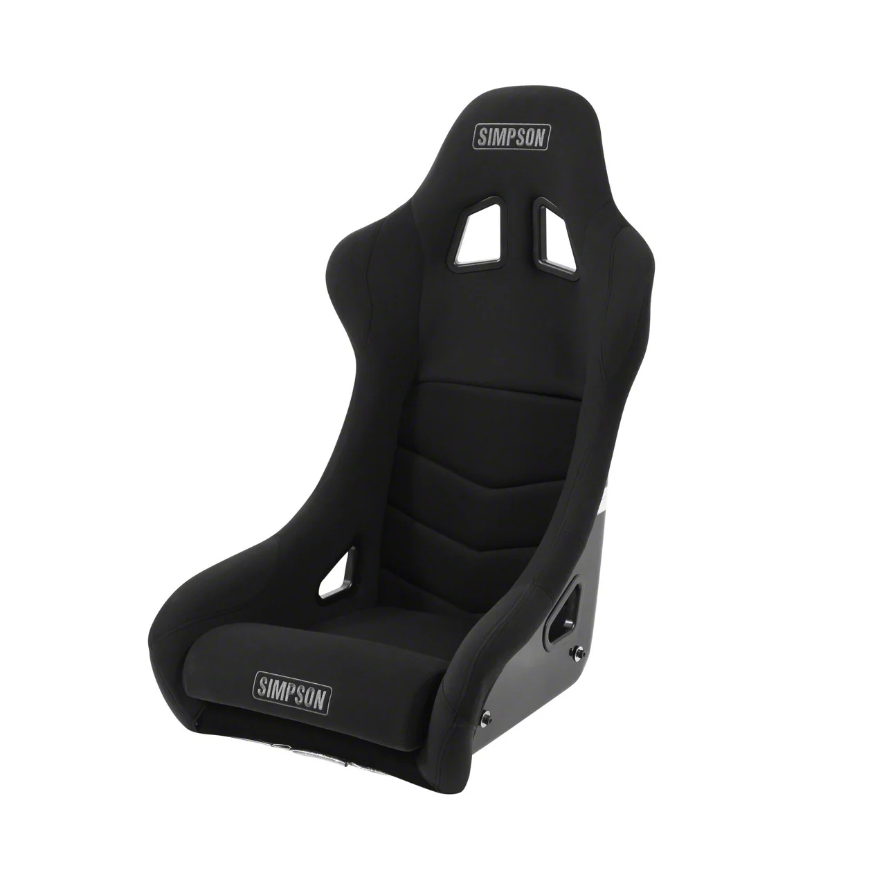 Simpson Challenger Club Series Bucket Seat; Black Cloth; Large S108-304 ...