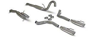 SLP Mustang Loudmouth Cat-Back Exhaust M31007 (99-04 Mustang GT, Mach 1 ...
