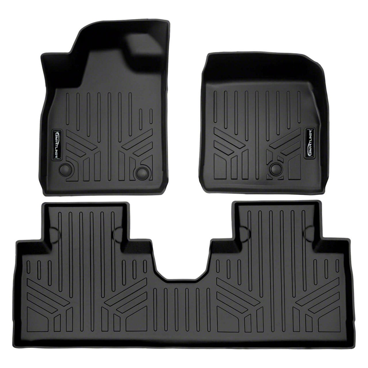 SmartLiner Mach-E Smart Coverage Custom Fit Front and Rear Floor Liners ...