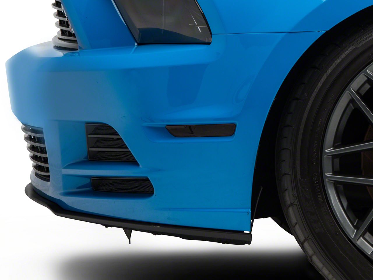 SEC10 Mustang Side Marker Light Tint; Smoked 101515 (13-14 Mustang ...