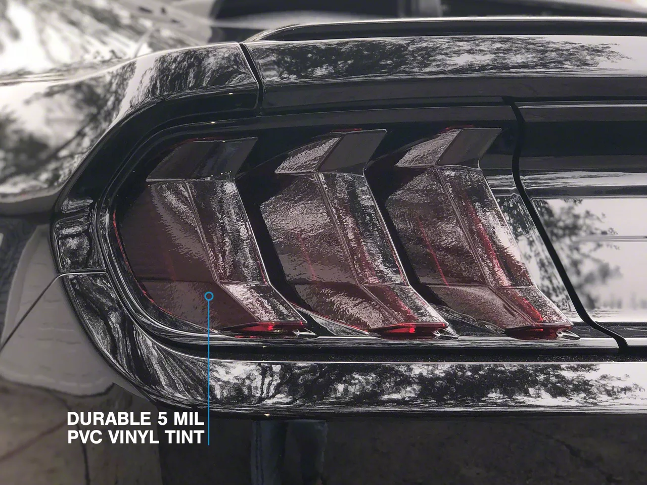 SEC10 Mustang Light Tint; Smoked 402248 (18-23 Mustang GT, EcoBoost ...