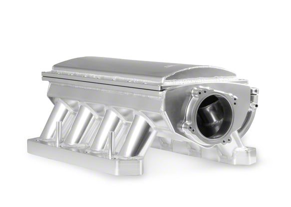 Sniper Charger EFI Hi-Ram Fabricated Intake Manifold with 90mm Dual TB ...