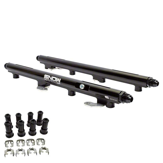 Snow Performance Charger Billet Fuel Rail Kit for 34mm Height Injectors ...