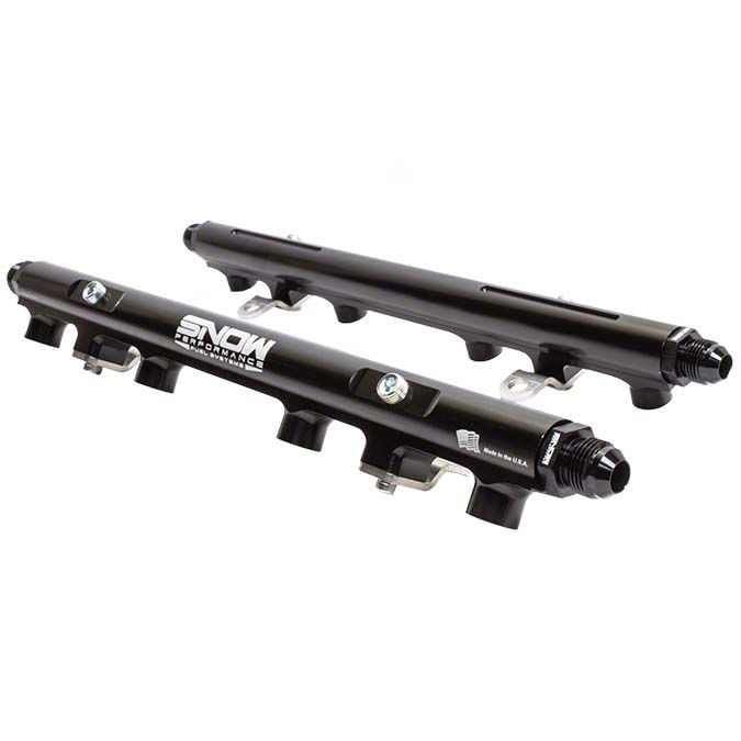 Snow Performance Mustang Billet Fuel Rail Kit; Return Style SNF-30012 ...