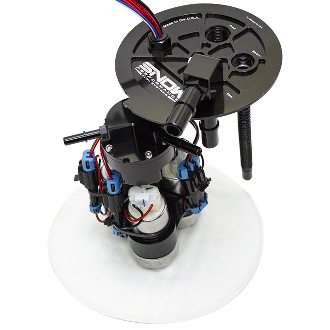 Snow Performance Camaro Billet Fuel Hat Pump; 3-Pump Max Flow SNF ...