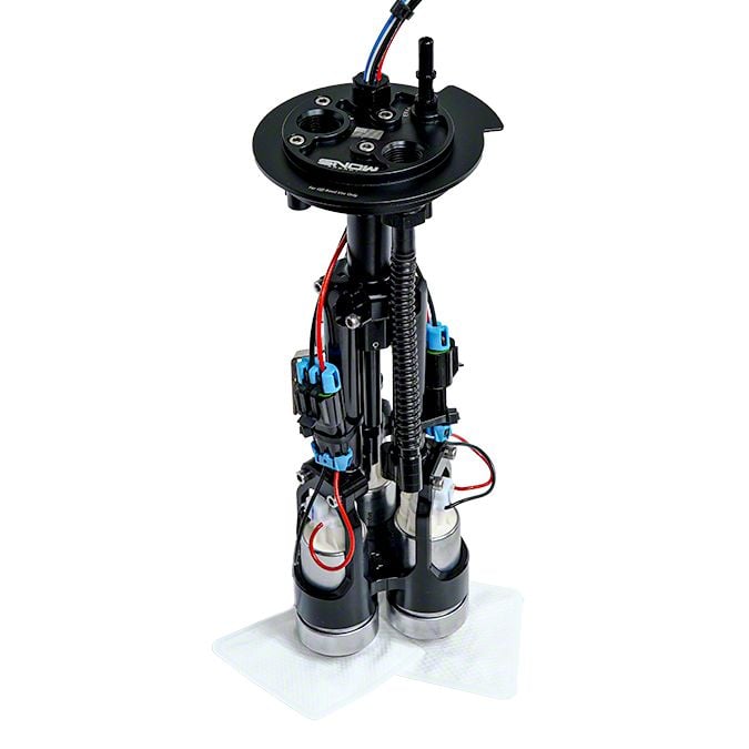 Snow Performance Corvette Billet Fuel Hat Pump; 3-Pump Streetable SNF ...