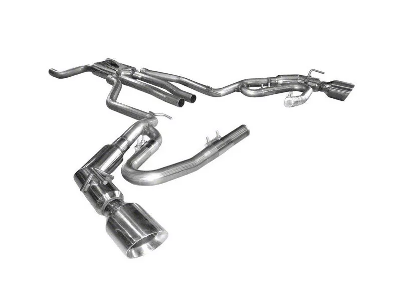 Camaro Mach X-LFX Cat-Back Exhaust with Polished Tips (10-15 V6 Camaro ...