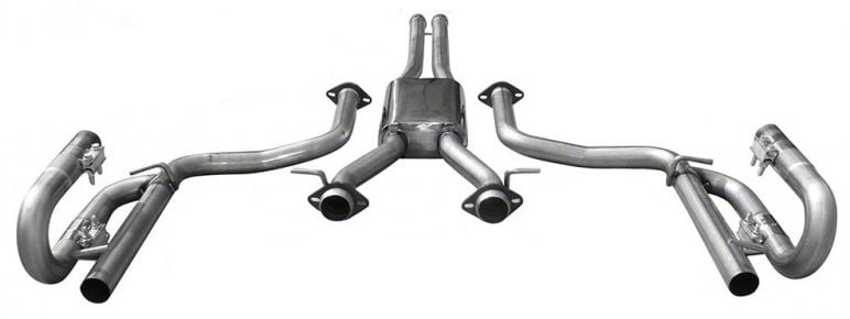 Solo Performance Challenger Cyclone Cat-Back Exhaust 991140SL (15-23 3 ...