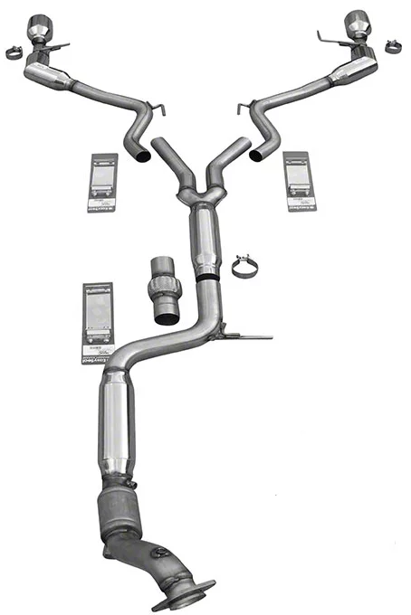 Solo Performance Mustang Turbo Back Exhaust System 993178 (15-23 ...