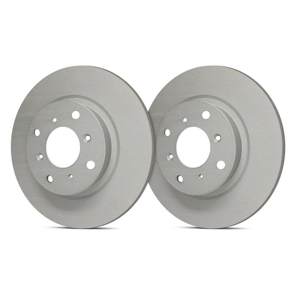 SP Performance Challenger Premium Rotors with Silver Zinc Plating; Rear ...