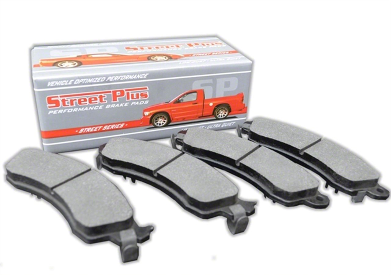 SP Performance Challenger Street Plus HP Ceramic Brake Pads; Front Pair ...