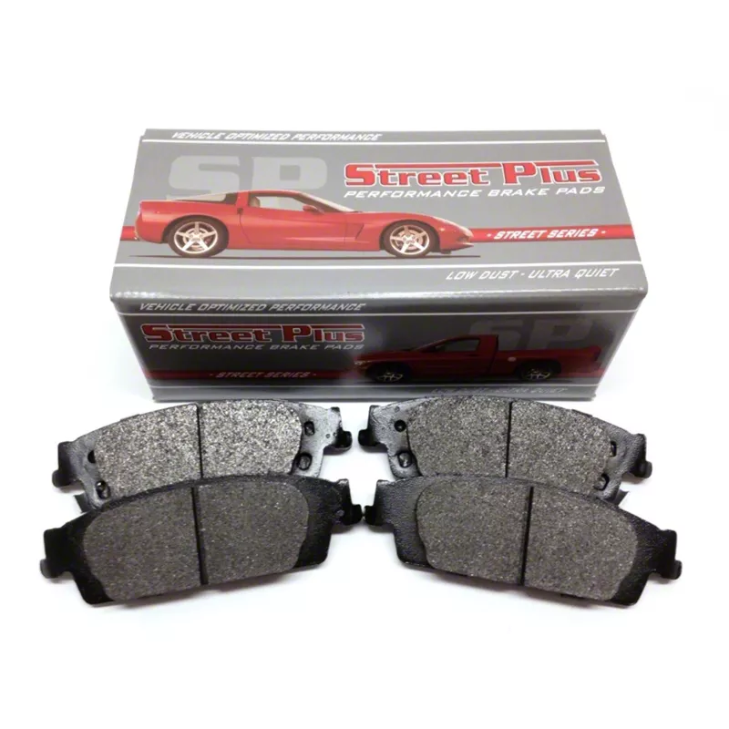 SP Performance Charger Street Plus Semi-Metallic Brake Pads; Rear Pair ...