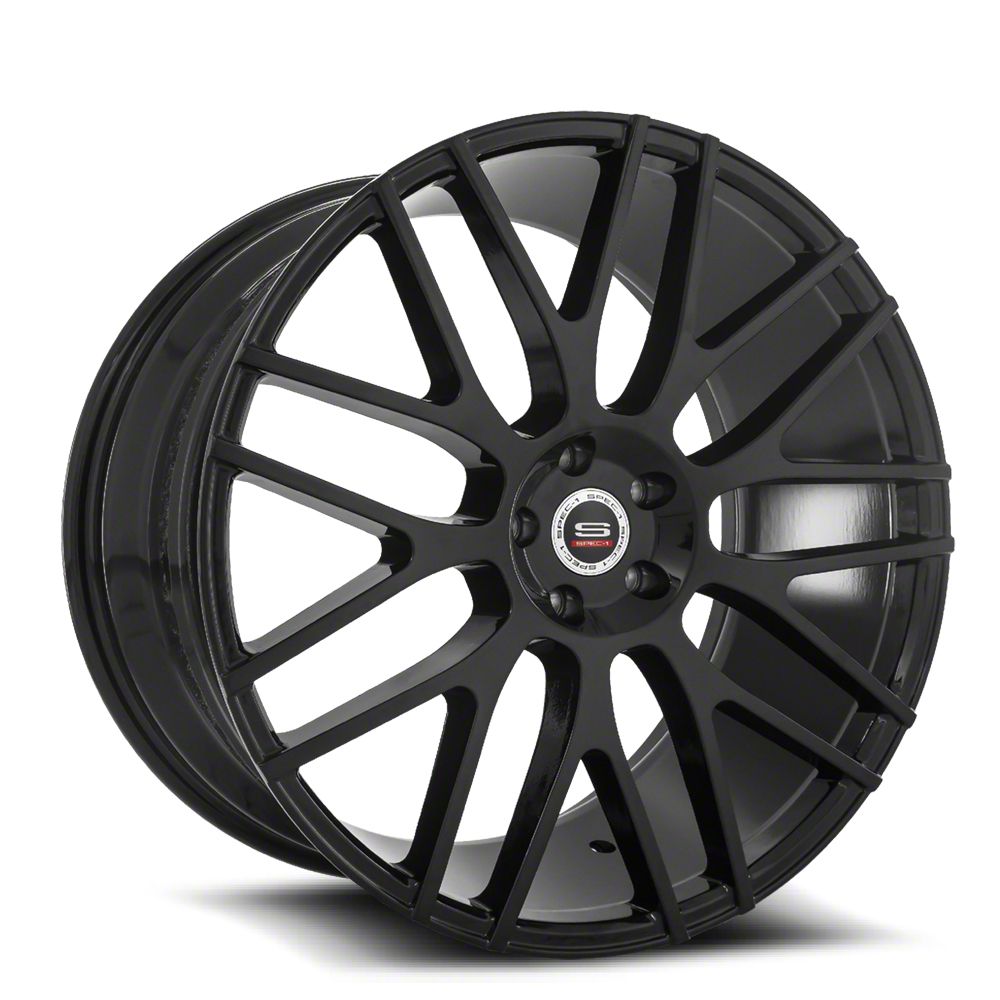 Spec-1 Mustang SPL-001 Gloss Black Wheel; Rear Only; 20x10.5; 42mm Offset SPL201201051642GB ...