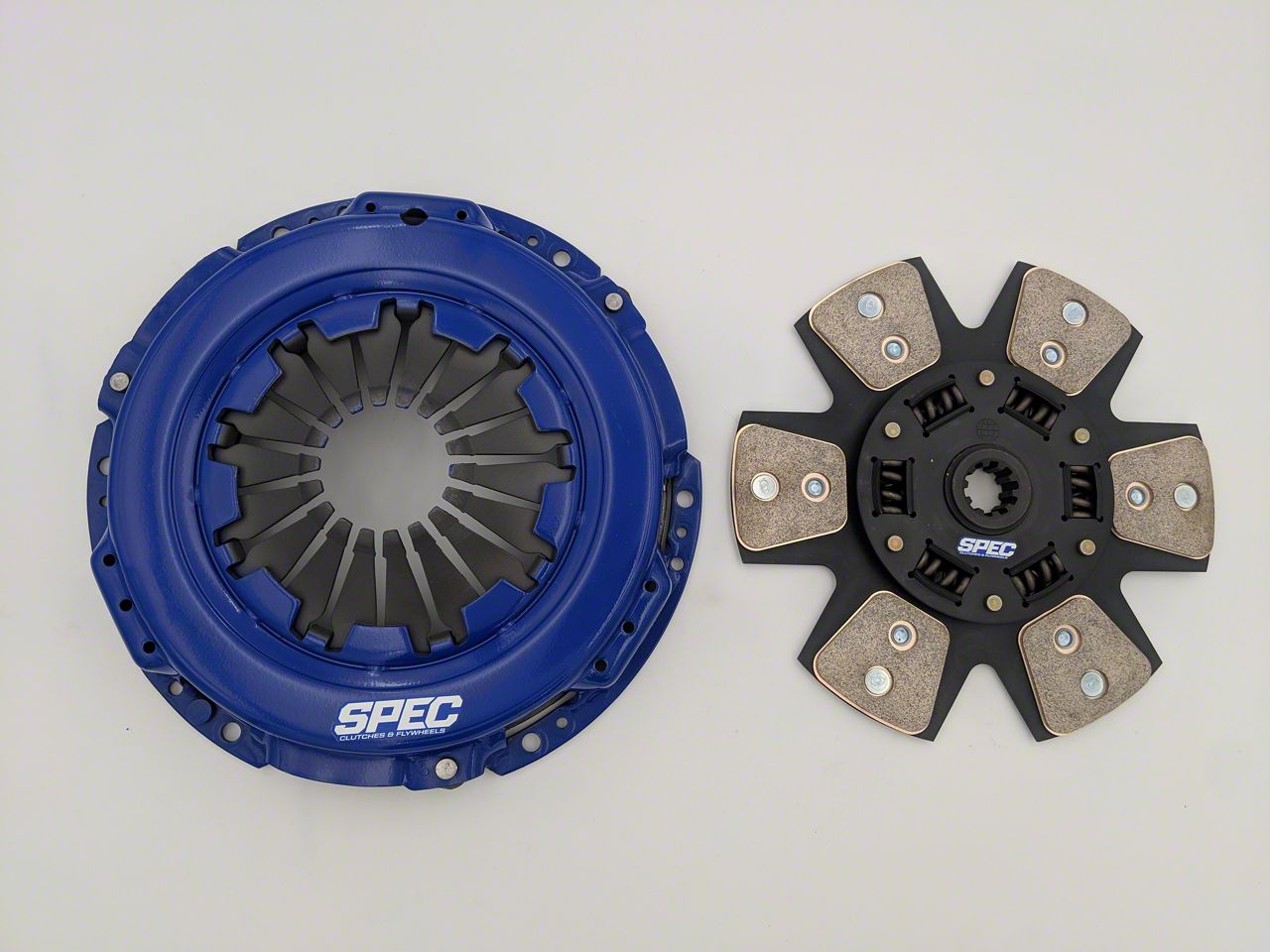 Spec Mustang Stage 3 Carbon Clutch Kit; 10 Spline 404011 (05-10 Mustang ...