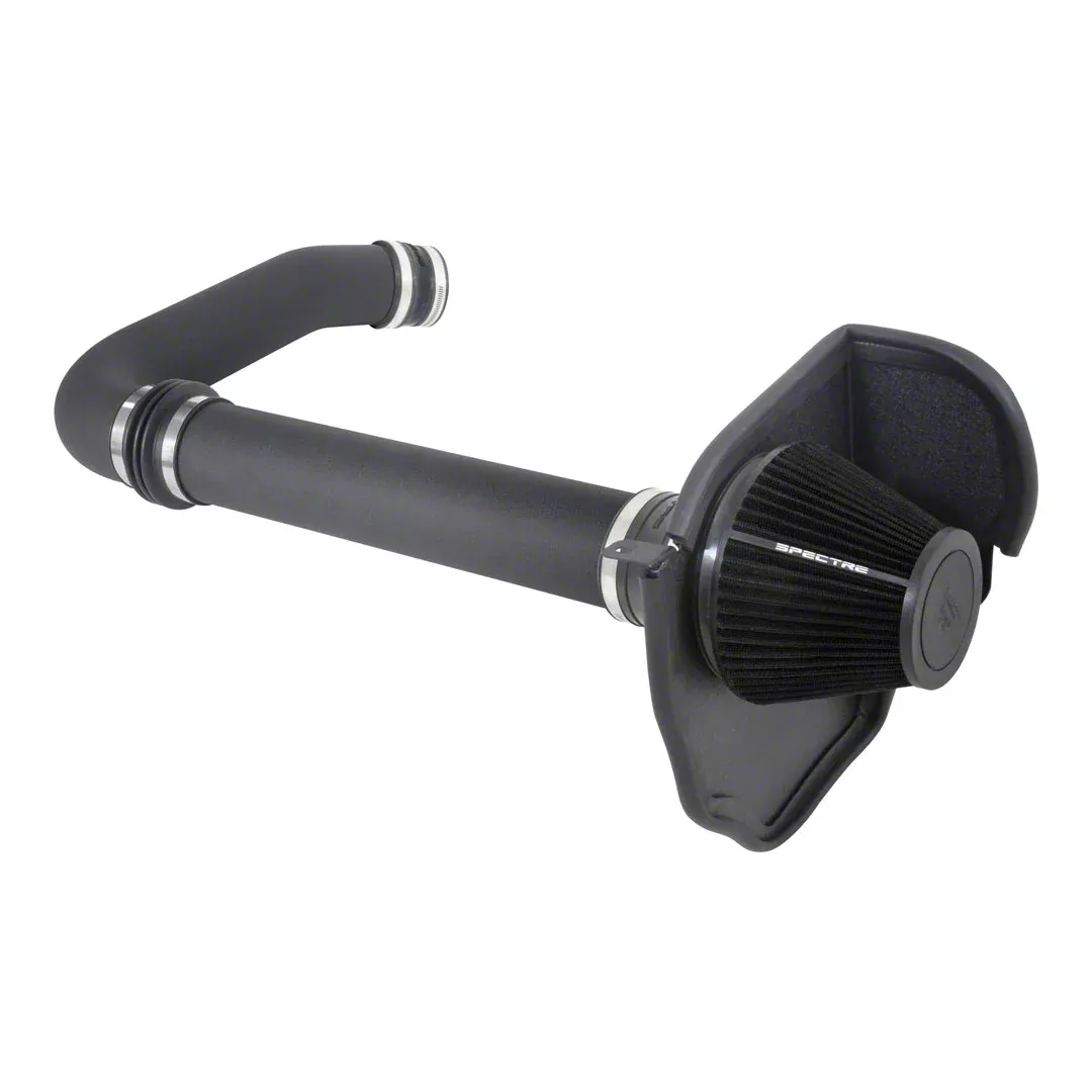 Spectre Charger Performance Cold Air Intake with Black Filter; Black ...