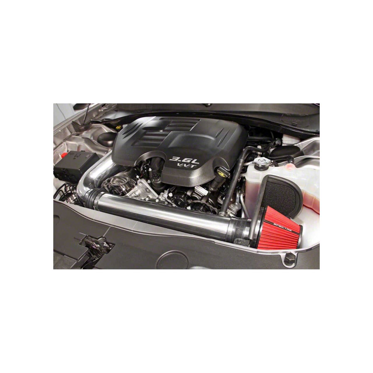 Spectre Charger Performance Cold Air Intake; Polished SPE-9028 (11-21 3 ...