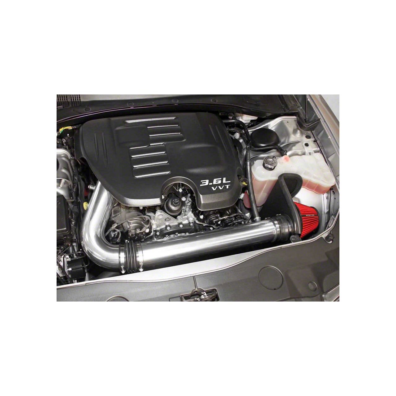 Spectre Charger Performance Cold Air Intake; Polished SPE-9028 (11-21 3 ...