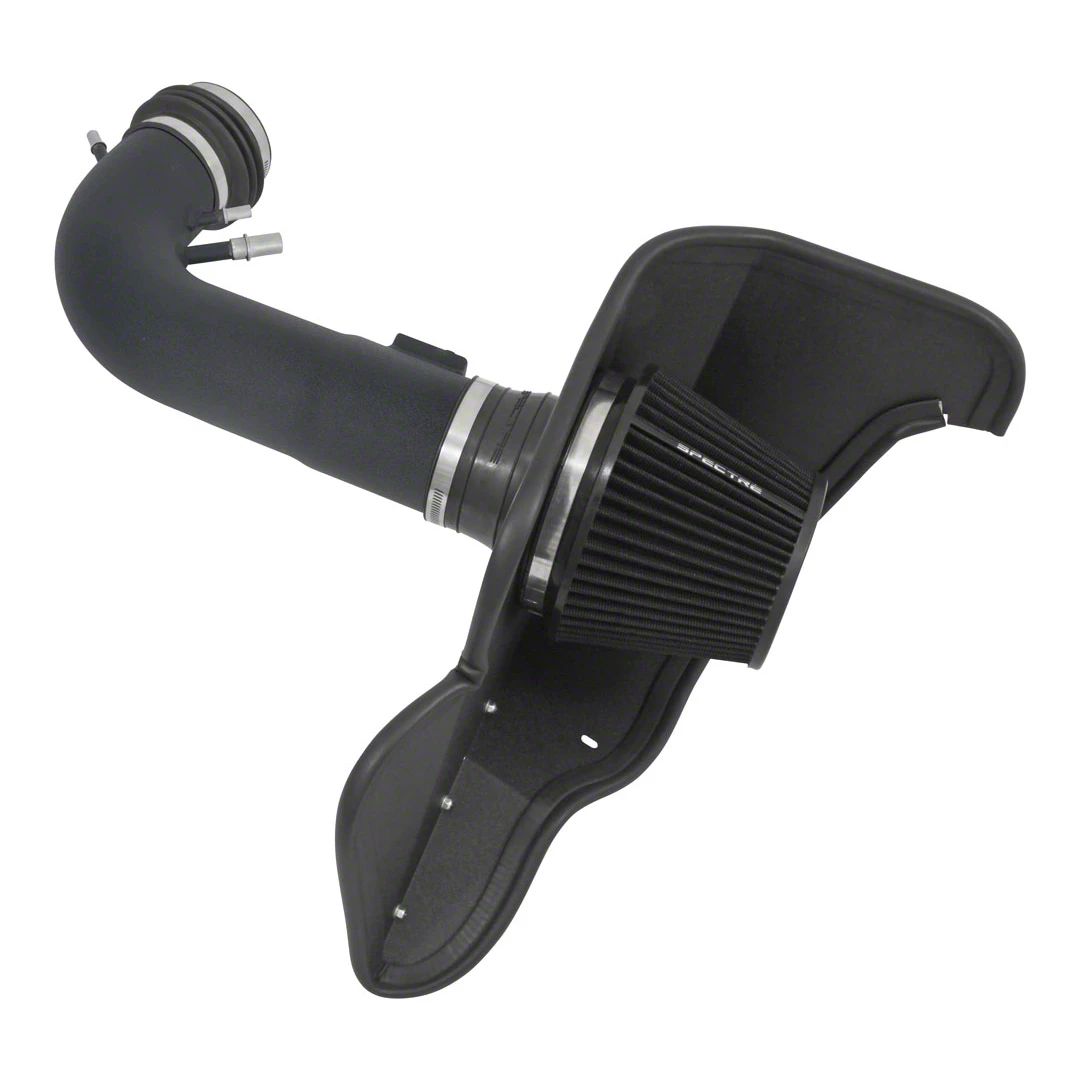 Spectre Mustang Performance Cold Air Intake with Black Filter; Black ...