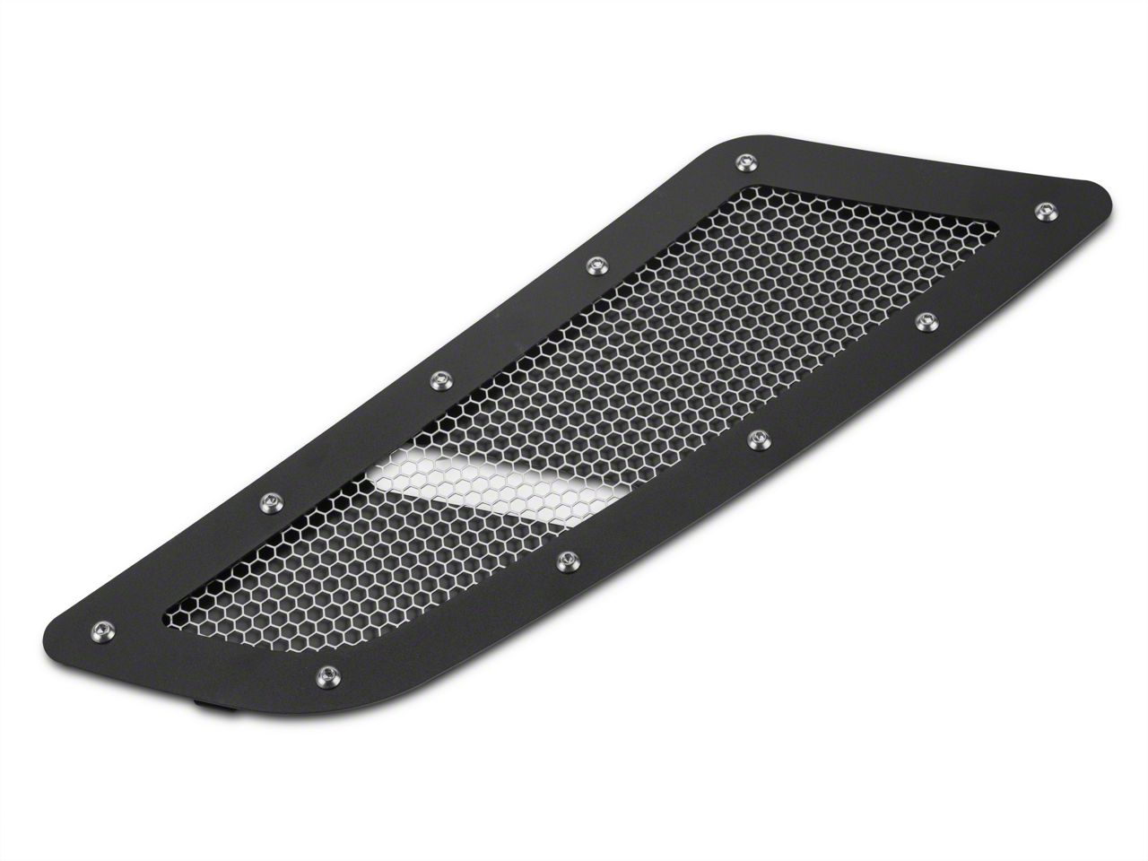 Drake Muscle Cars Mustang Speed Mesh Hood Vents with Stainless Mesh ...