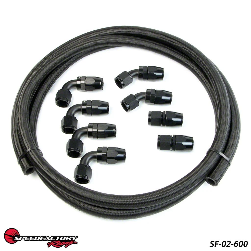SpeedFactory Racing Universal AM Universal Catch Can Hose and Fitting ...