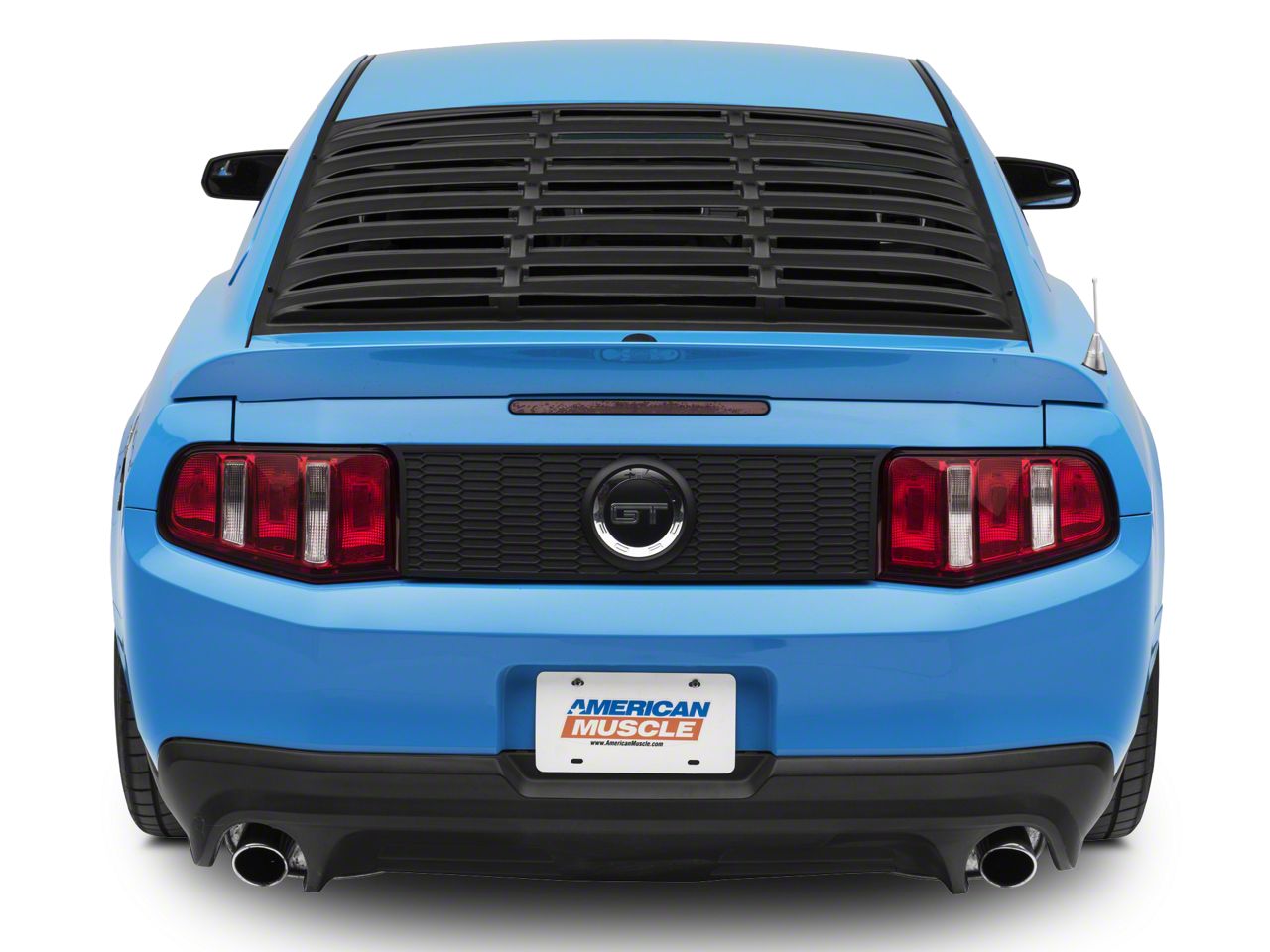 Mustang Rear Window Louvers (05-14 Mustang Coupe) - Free Shipping