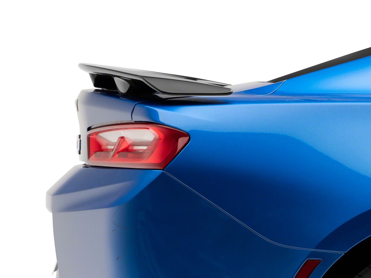 SpeedForm Camaro 3-Post Rear Spoiler; Gloss Black CC13796 (16-24 Camaro ...