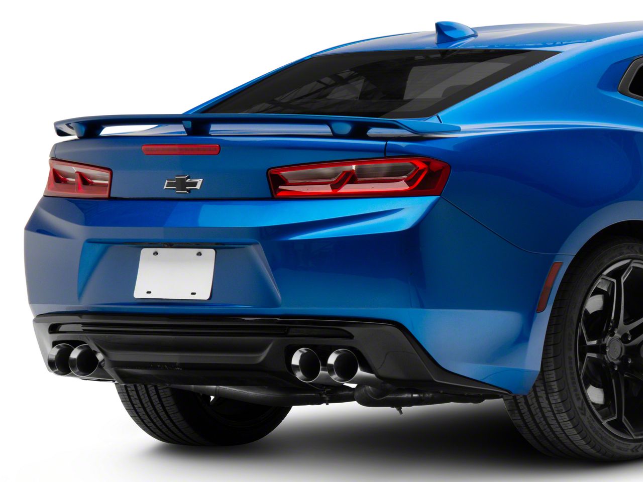 SpeedForm Camaro 3-Post Rear Spoiler; Unpainted CC13794 (16-24 Camaro ...