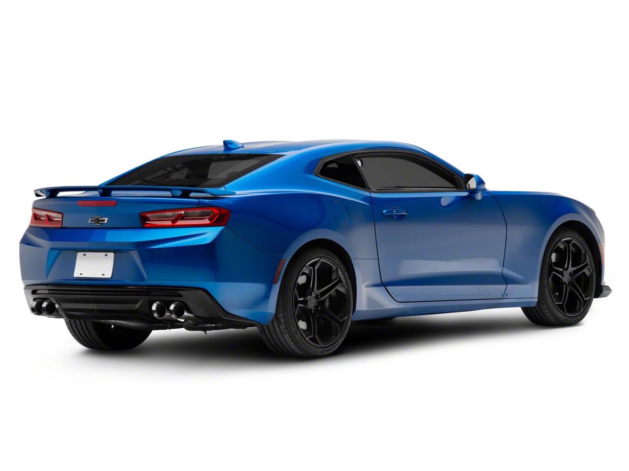 SpeedForm Camaro 3-Post Rear Spoiler; Unpainted CC13794 (16-24 Camaro ...