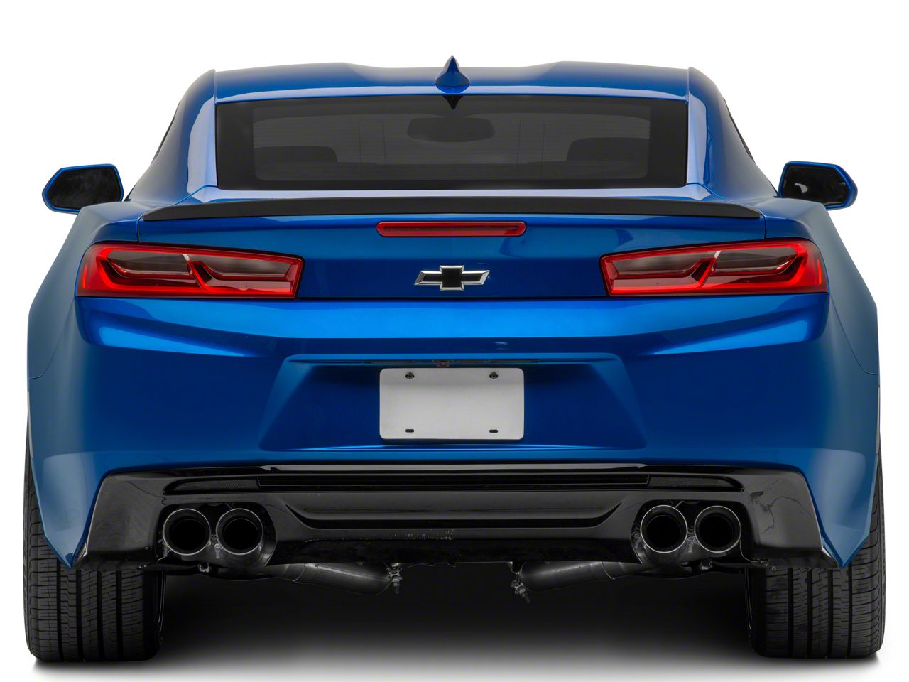 SpeedForm Camaro Flush Mount Rear Spoiler; Matte Black CC13798 (16-24 ...