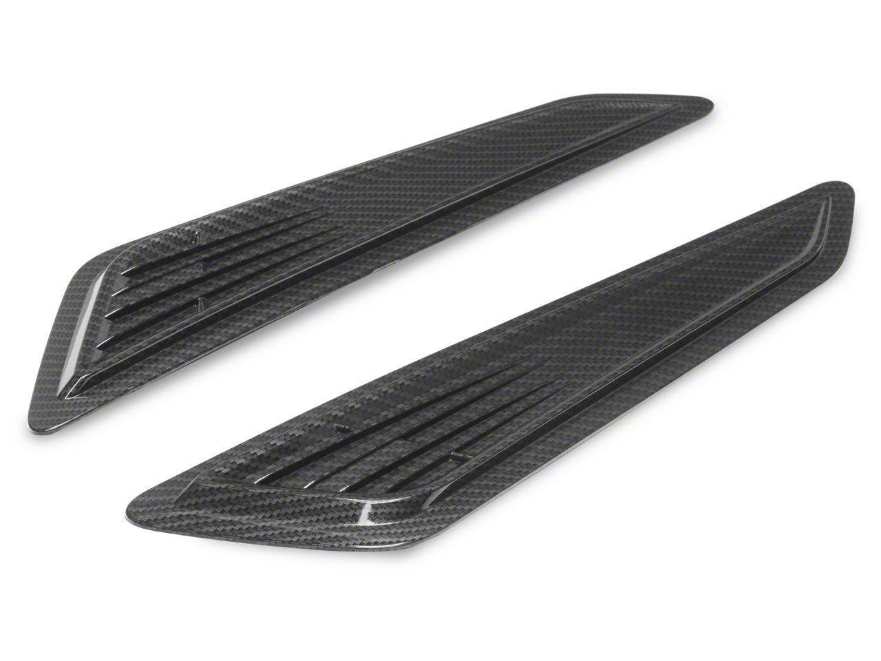 SpeedForm Camaro Hood Vent Trim; Carbon Fiber CC20833 (16-24 Camaro ...