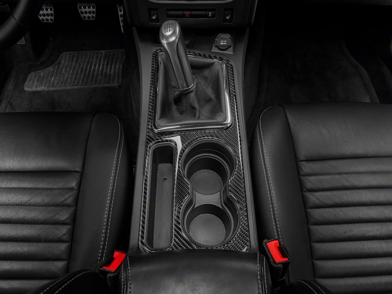 SpeedForm Challenger Center Console Trim; Carbon Fiber CH16620 (08-14 ...