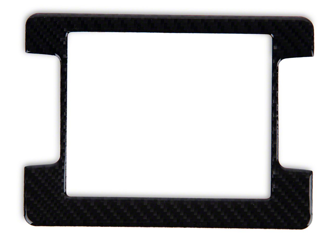 SpeedForm Challenger Center Dash Trim; Carbon Fiber CH16663 (15-23 ...