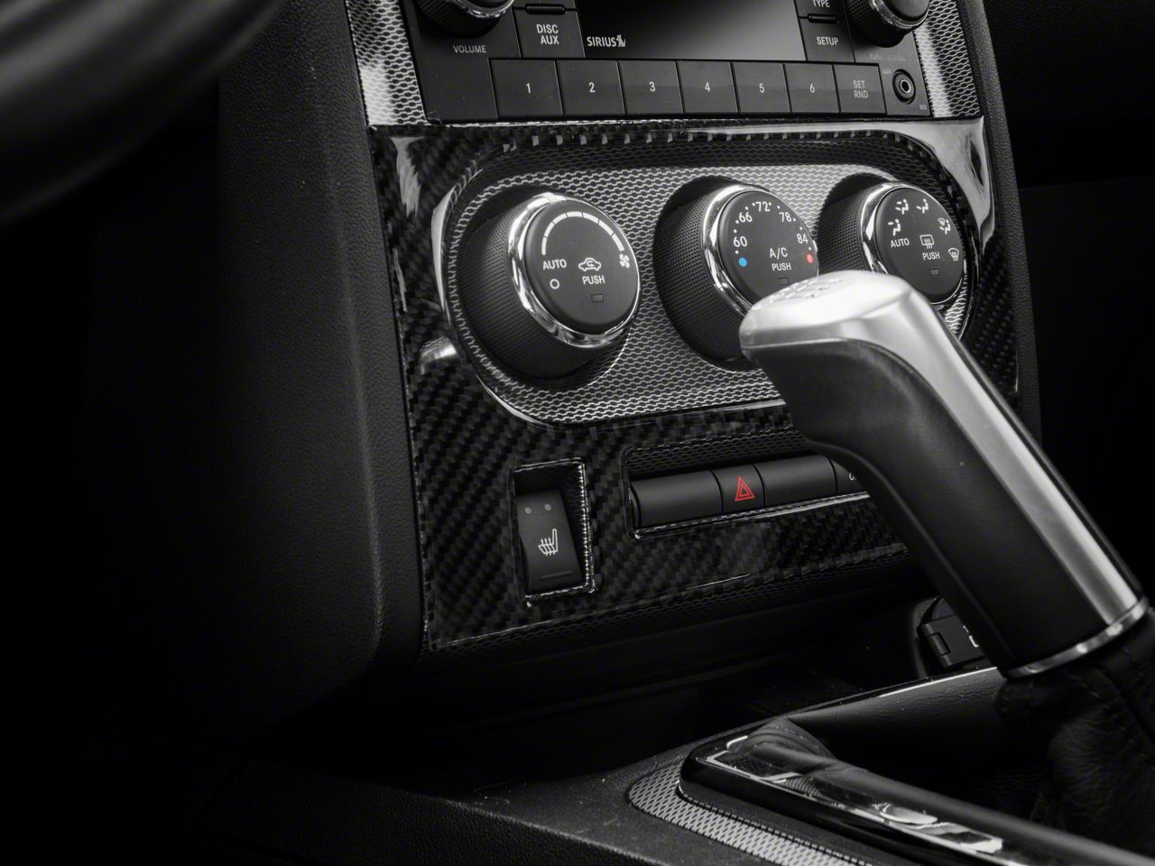 SpeedForm Challenger Control Panel Trim; Carbon Fiber CH16937 (08-14 ...