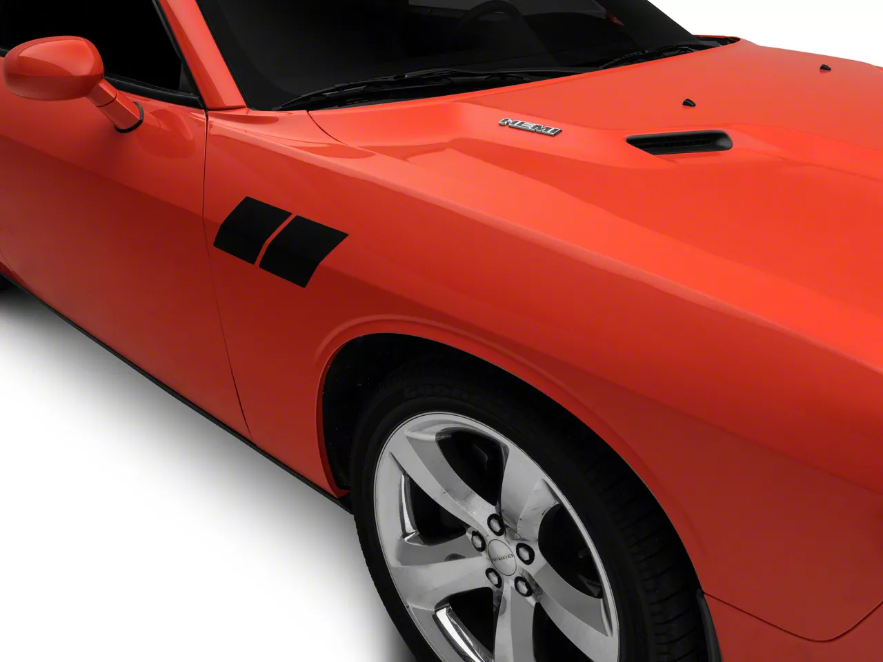 SEC10 Challenger Hash Marks; Matte Black; Right Side CH23806 (08-23 ...