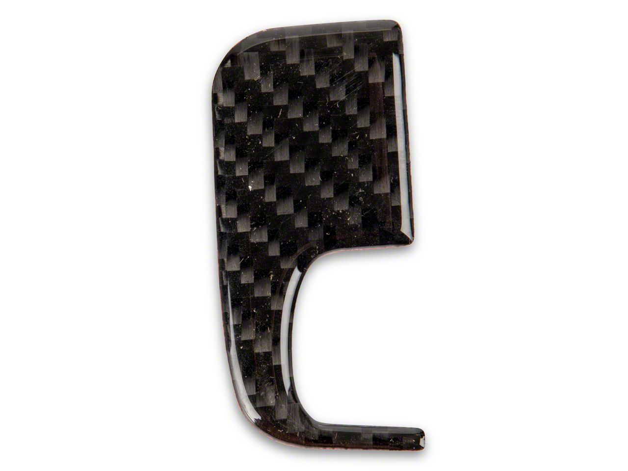 SpeedForm Challenger Interior Door Handle Trim; Carbon Fiber CH16604 ...