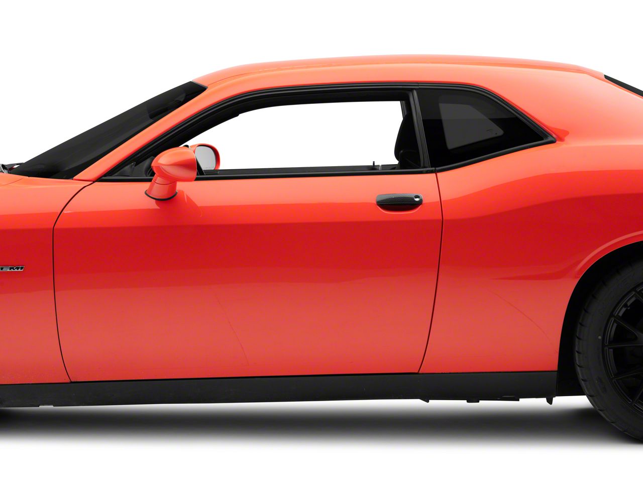 SpeedForm Challenger Outer Door Handel Covers; Carbon Fiber CH16674 (15 ...