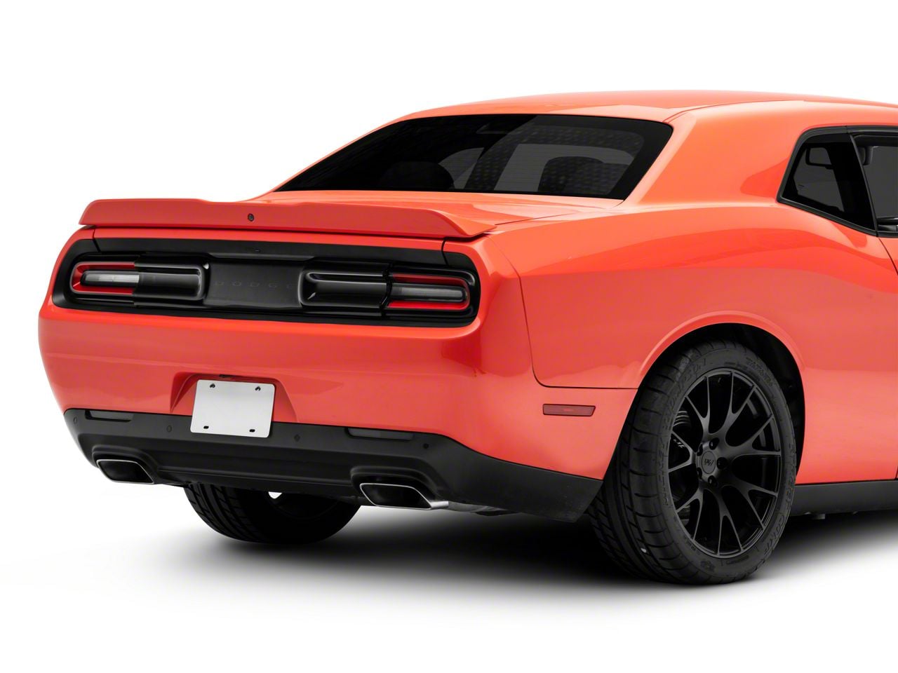 SpeedForm Challenger Rear Center Tail Light Cover; Smoked CH16943 (15 ...