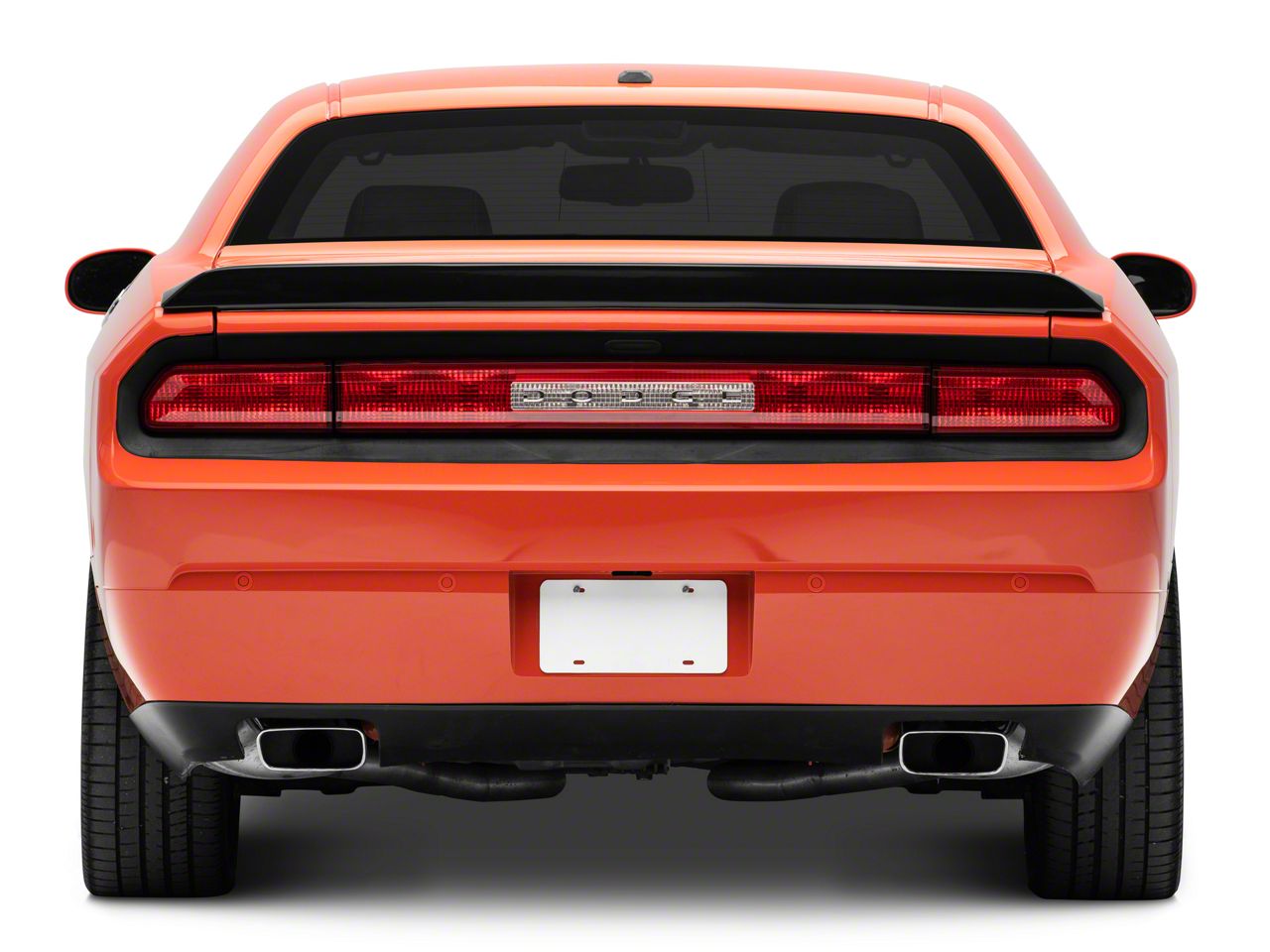 SpeedForm Challenger Scat Pack Style Rear Spoiler; Brilliant Black ...