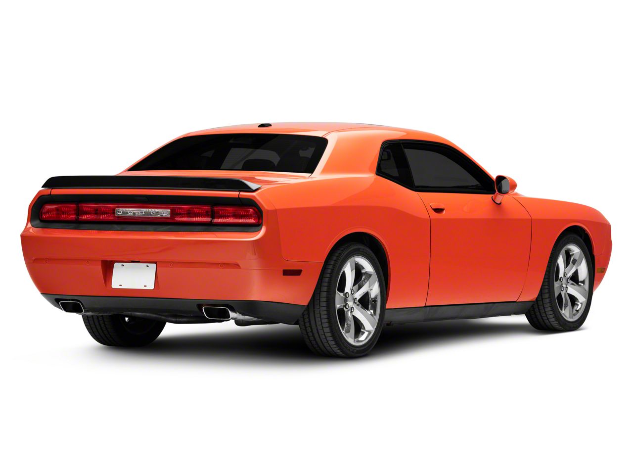SpeedForm Challenger Scat Pack Style Rear Spoiler; Brilliant Black ...