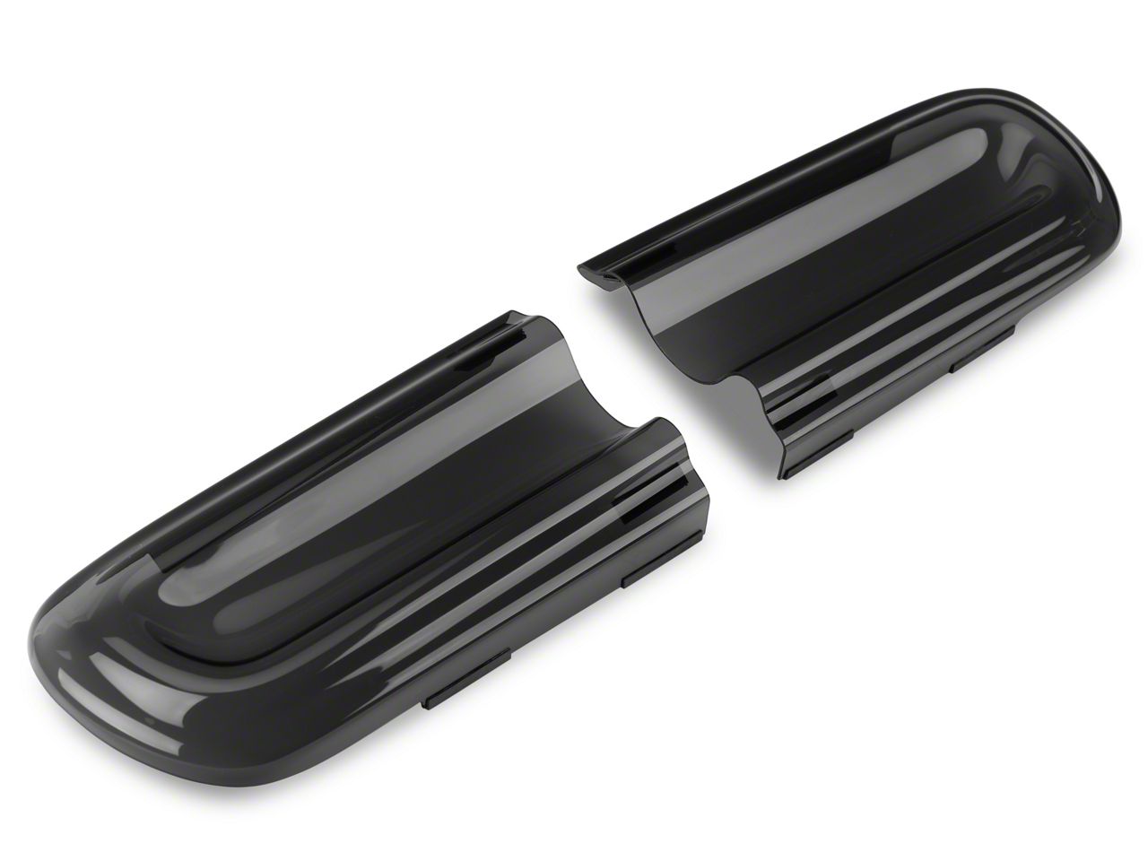 SpeedForm Challenger Tail Light Covers; Smoked CH16942 (15-23 ...