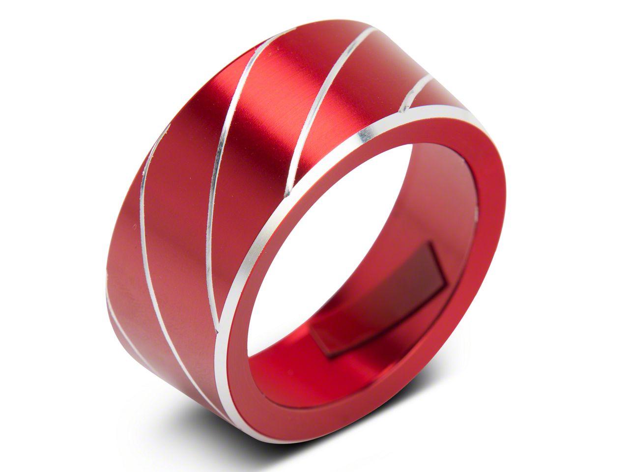 SpeedForm Charger Billet HVAC Knob Covers; Red CR14932 (15-23 Charger ...