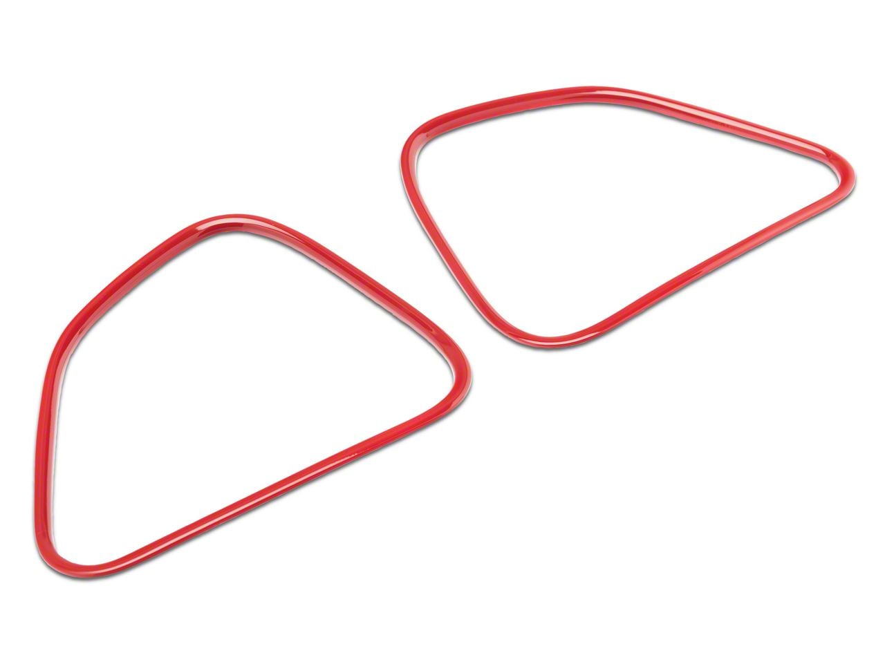 SpeedForm Charger Door Speaker Trim; Red CR15123 (11-14 Charger) - Free ...